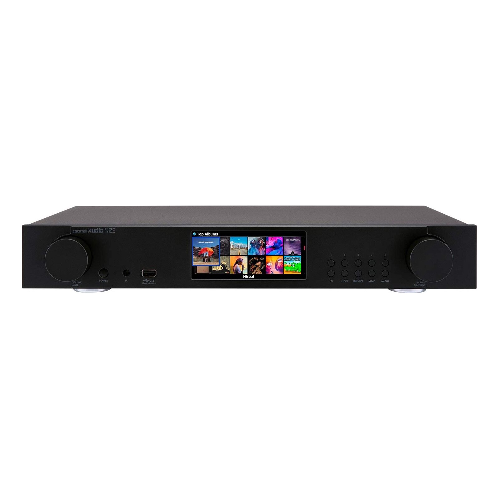 Cocktail Audio N25 Amp HiFi Streamer Schwarz - horch und guck - Ihr H ...