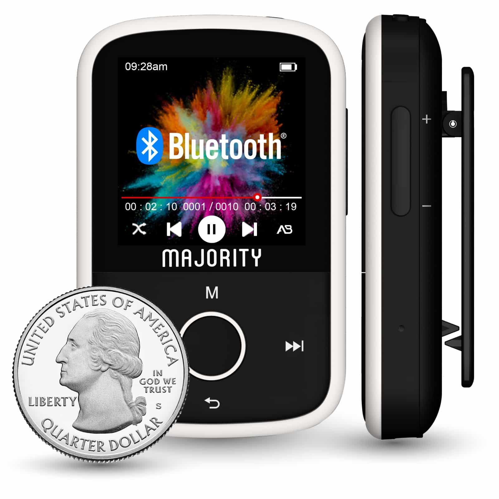 Majority MP3 GO-Player | Flash 16 GB | MP3-Aufnahme/ WAV-Aufnahme #B ...