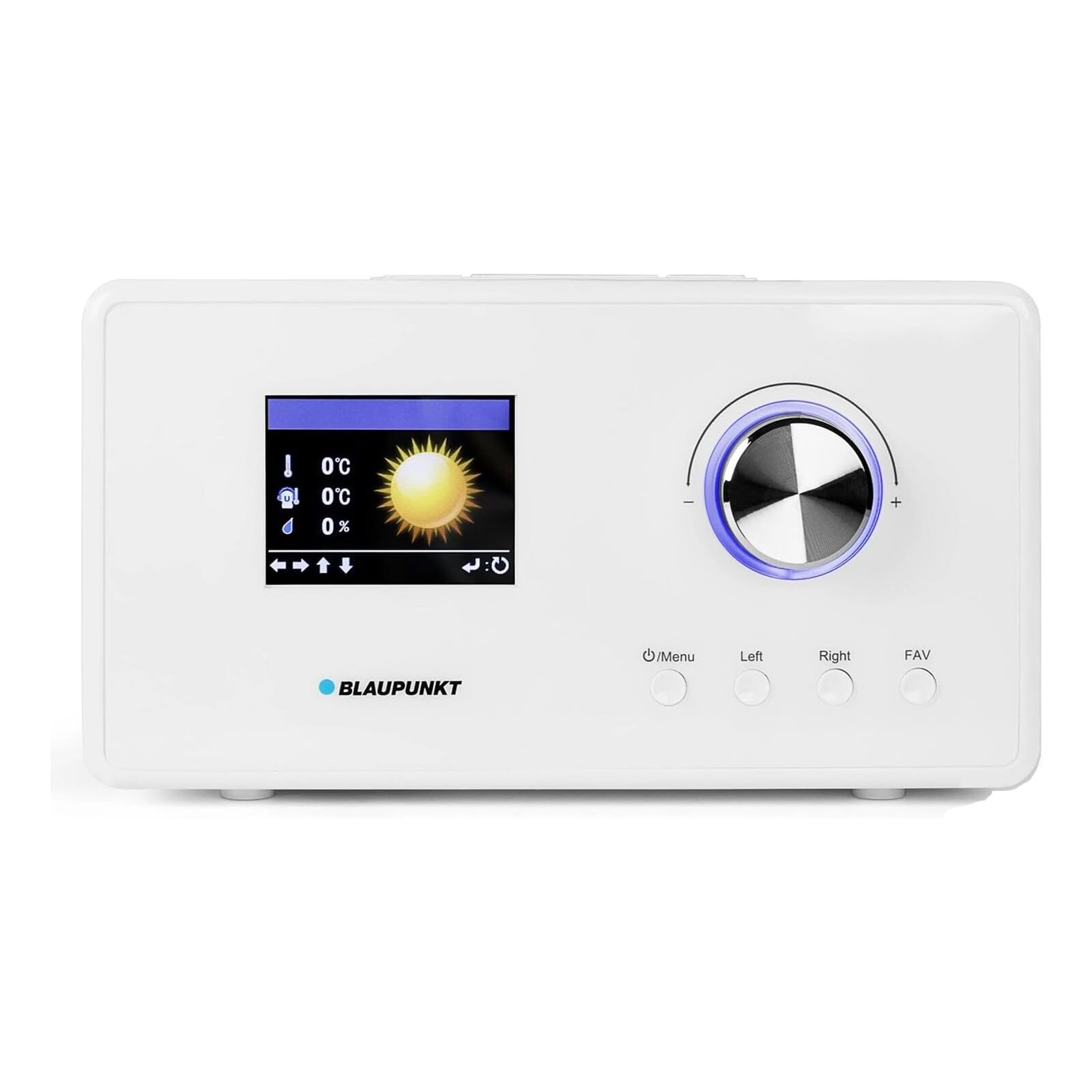Blaupunkt IR 25 WH – Internetradio mit WLAN, UKW & Farbdisplay in Wei ...