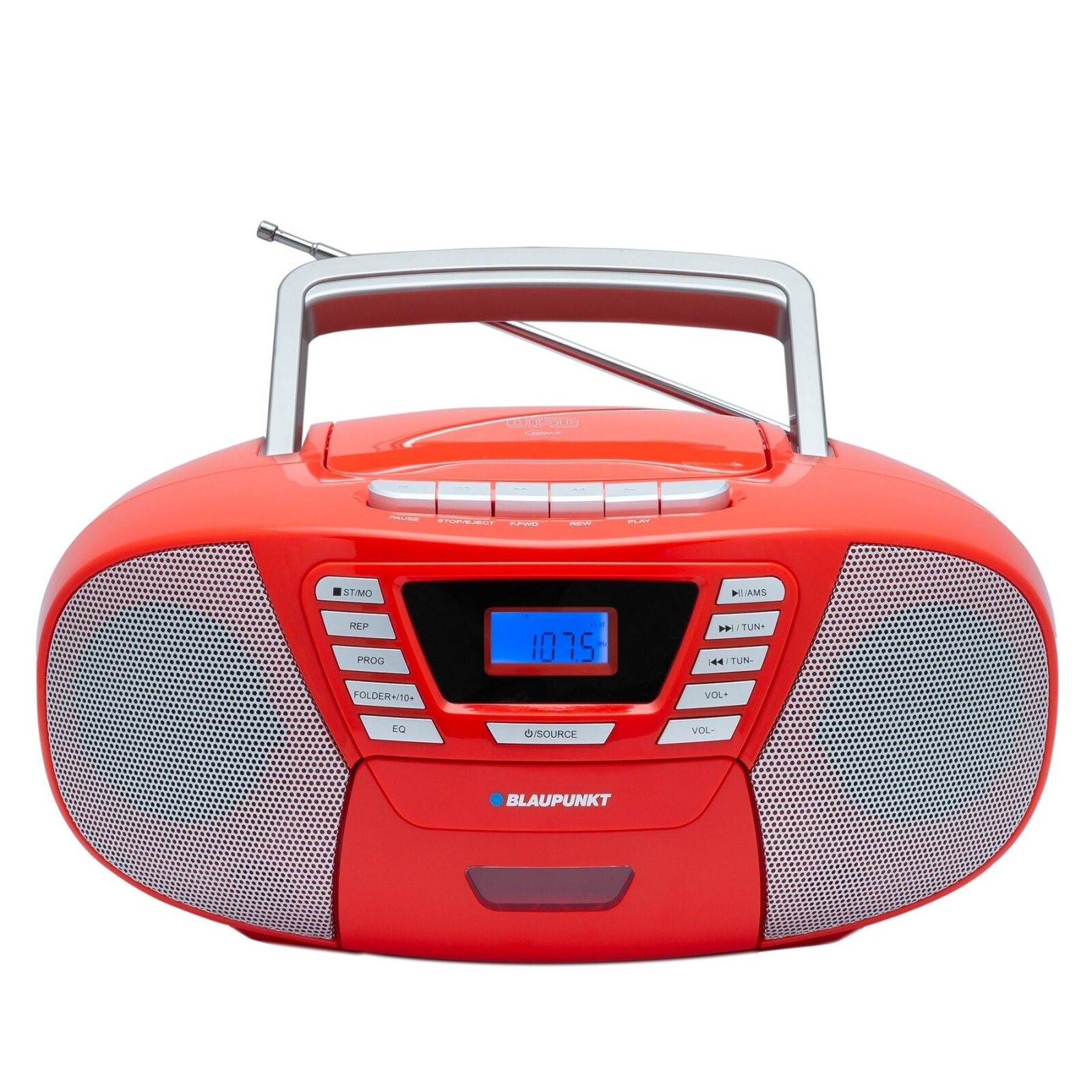 Blaupunkt B 120 RD – Tragbare Boombox mit CD, Bluetooth, USB, Kassett ...