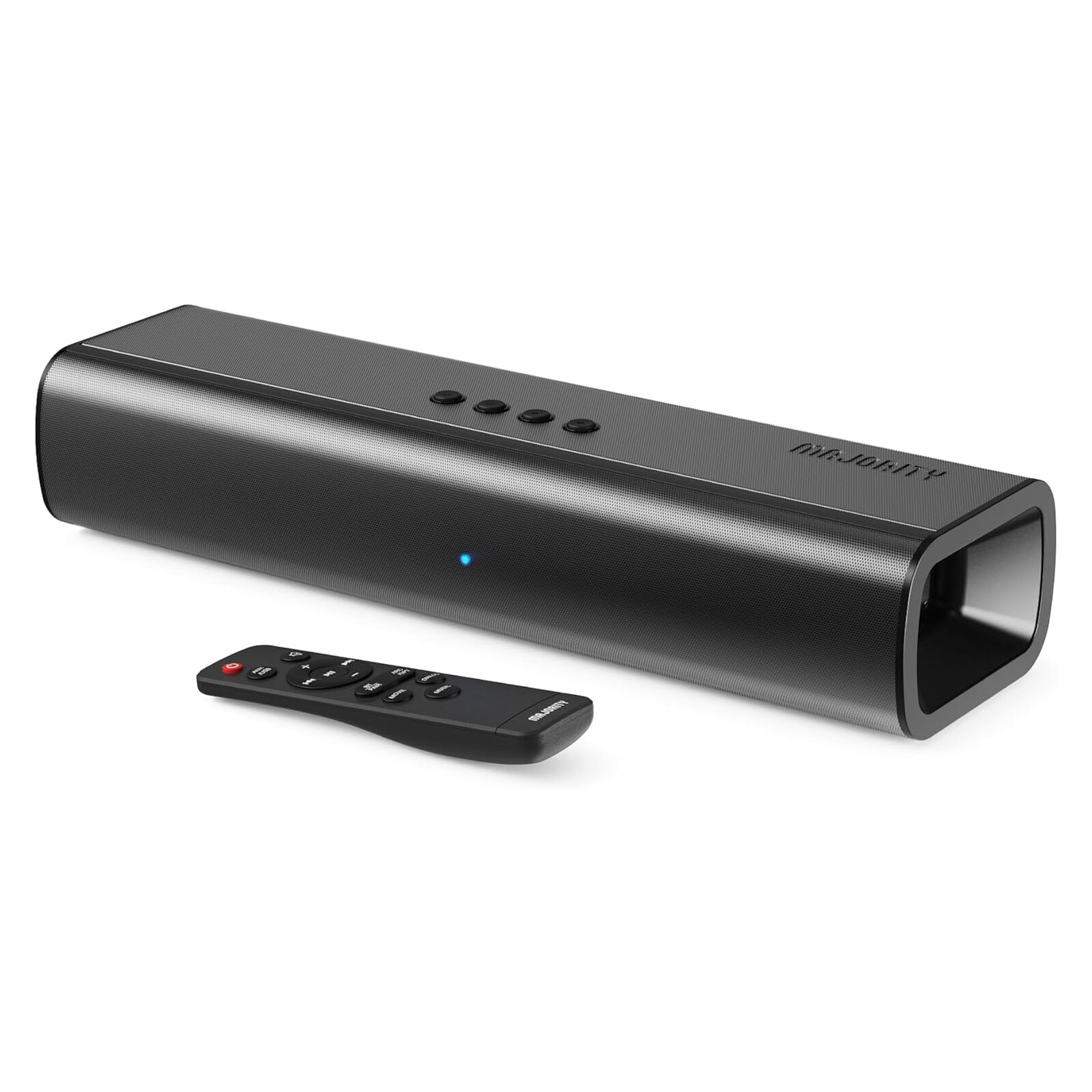 TV Soundbar, HDMI ARC, BT, USB & AUX, Majority NAGA40, GEPRÜFT - horc ...