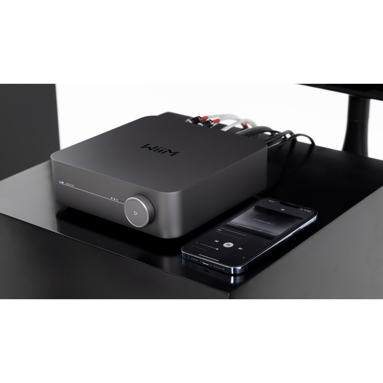 Streaming-Verstärker, HDMI ARC, BT 5.0, Multi-Room, WiiM Amp Space Gr ...